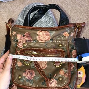 Bags | Retro Crossbody Flower Purse | Poshmark
